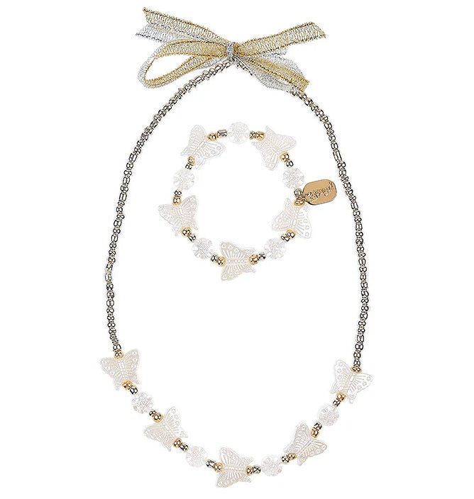 Collier et Bracelet set Anne papillon — Griffon