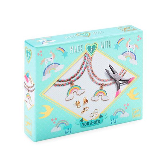 ENSEMBLE BIJOUX YOU & ME - BRACELETS ARC-EN-CIEL KUMIHIMO — Griffon